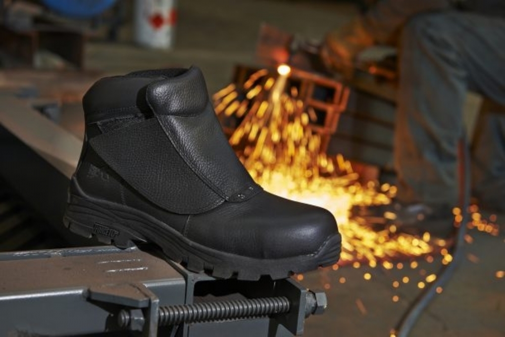 Rock Fall Spark Welding Safety Boot with Midsole | Aston Workwear