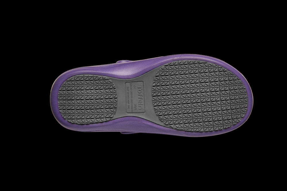 Toffeln EziKlog V2.0 - Purple With Side Vents | Aston Pharma