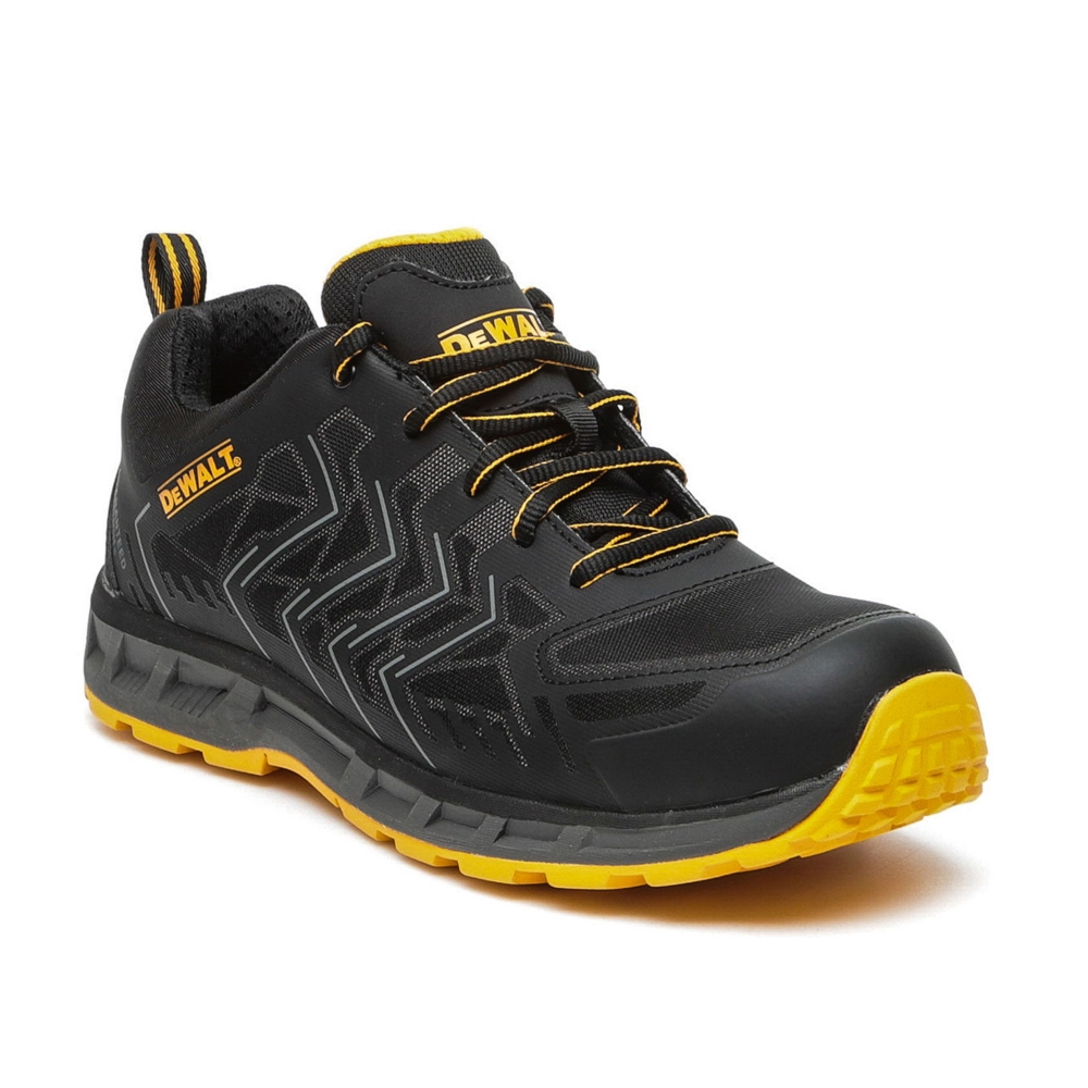 DeWALT Fargo Safety Trainers Black SB SRA Steel Toe Lightweight Work ...