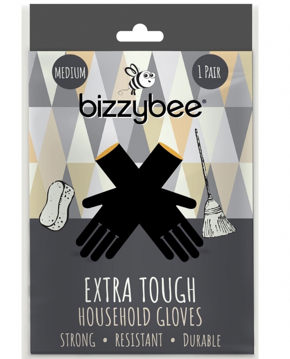 Polyco BizzyBee Extra Tough Household Gloves | Aston Pharma
