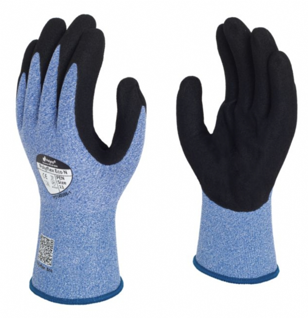 Polyco Polyflex® Eco N Foamed Nitrile Coated Glove | Aston Pharma